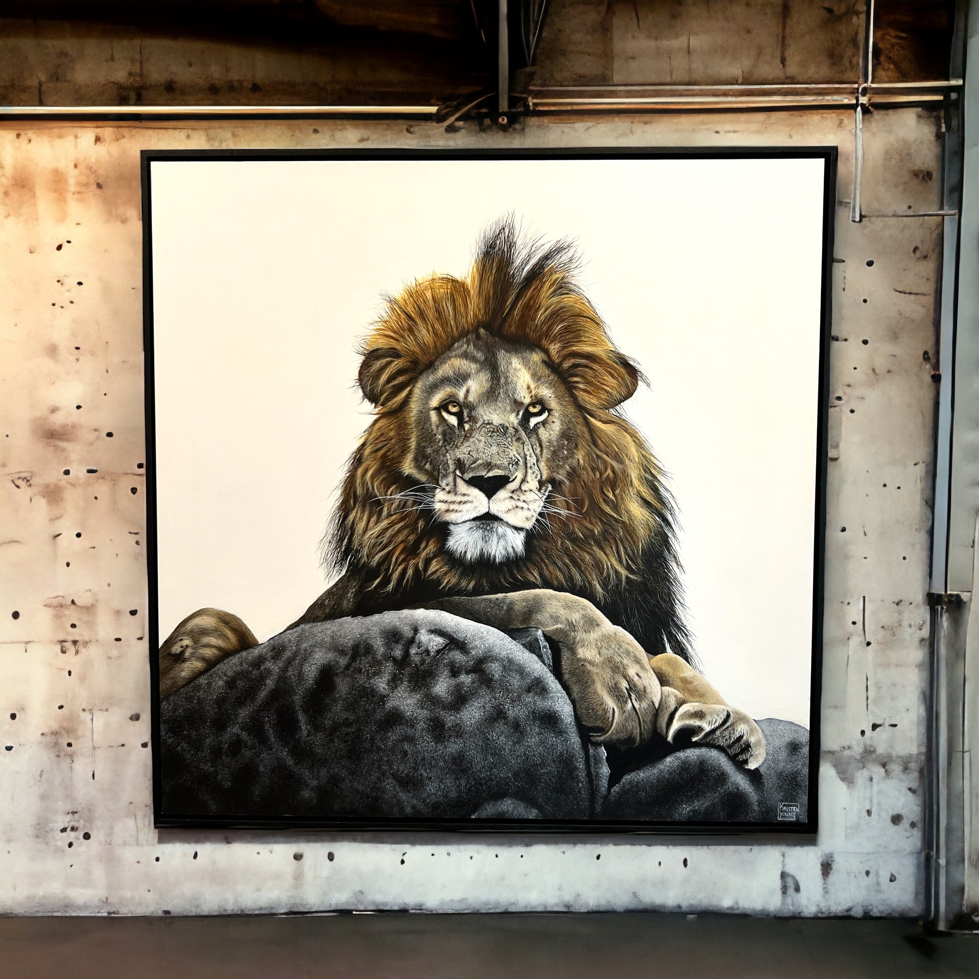 Large Original Paintings – Kristen Young Wildlife Art